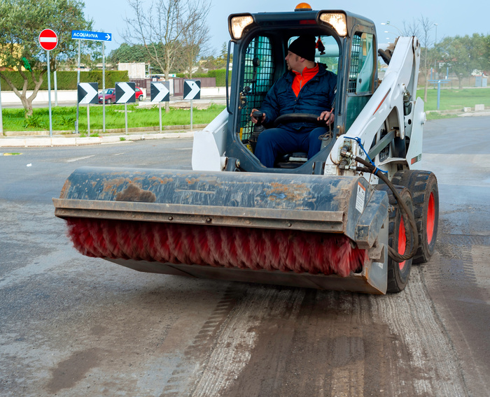 Benefits of Using a Box Broom for Skid Steer
