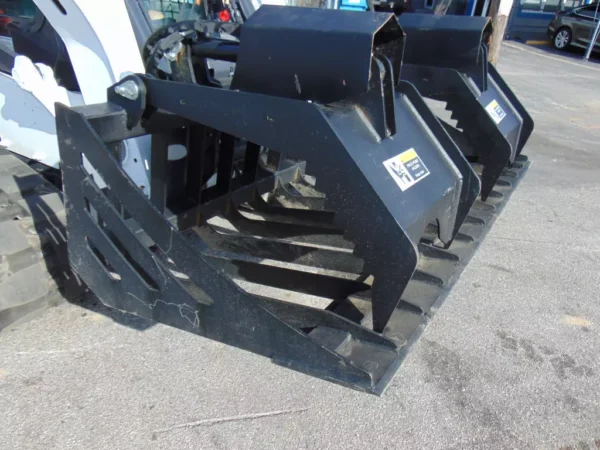 2026 WOLVERINE Skid Steer Attachment 72" "HEAVY DUTY" ROCK GRAPPLE ...