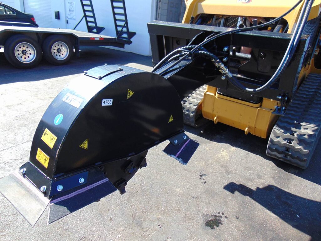 AGT STUMP GRINDER Skid Steer Attachment for ALL YEARS UNIVERSAL SKID ...