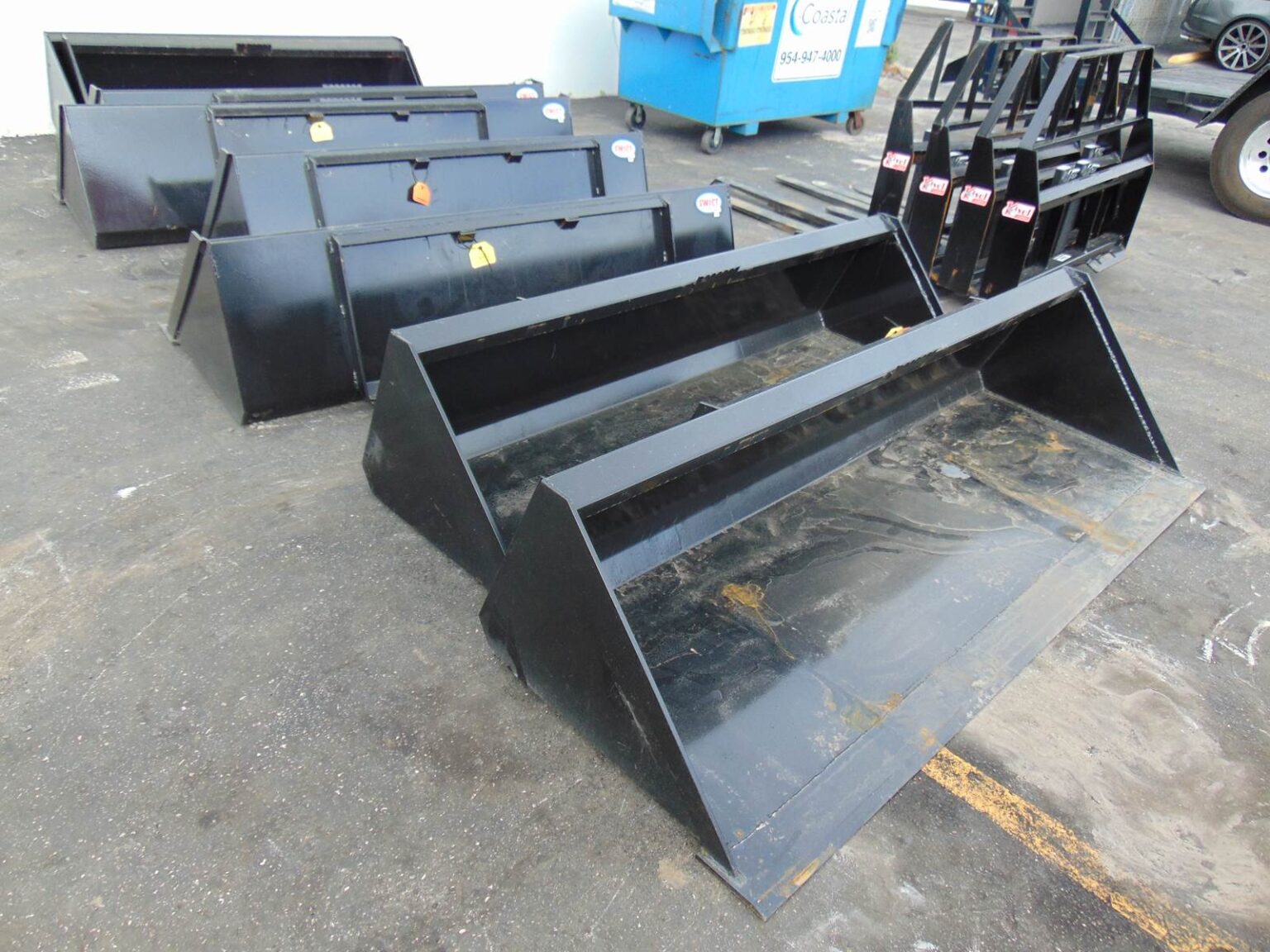 2025 SWIFT SKID STEER BUCKETS 60", 66", 72", 78", 84" Bucket for ALL ...