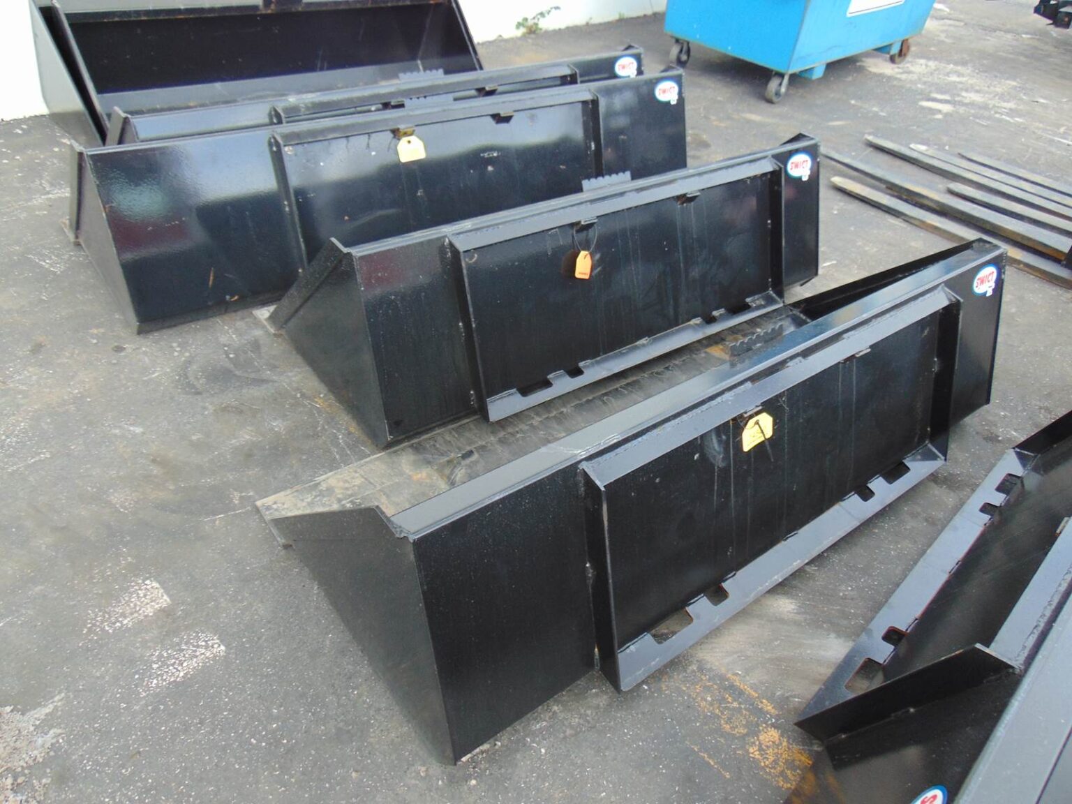 2025 SWIFT SKID STEER BUCKETS 60", 66", 72", 78", 84" Bucket for ALL ...