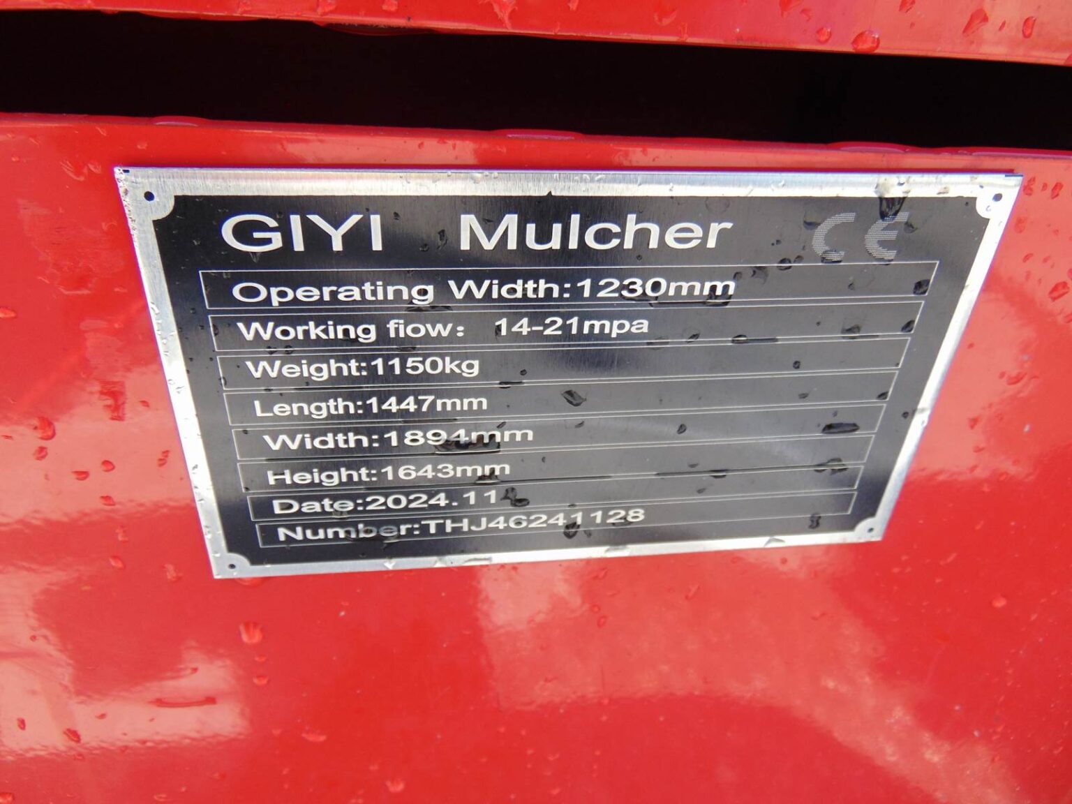 2026 GIYI - FUTURE - SEVERE DUTY "48" THROUGH 80" WORKING WIDTHS ...